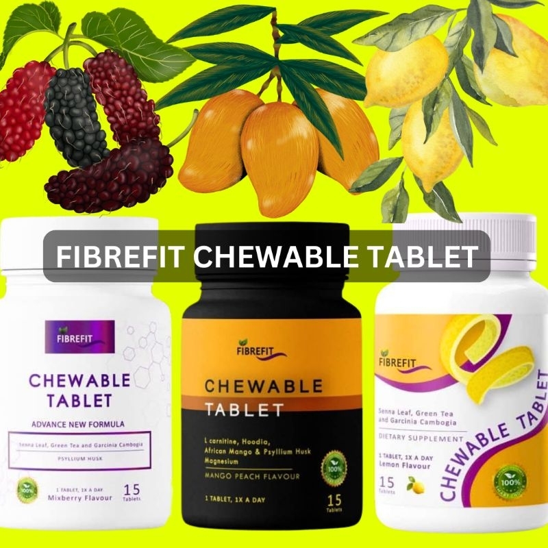 FIBREFIT CHEWABLE TABLET CIKGU AYU 100% ORIGINAL HQ LIMITED EDITION KAK ...