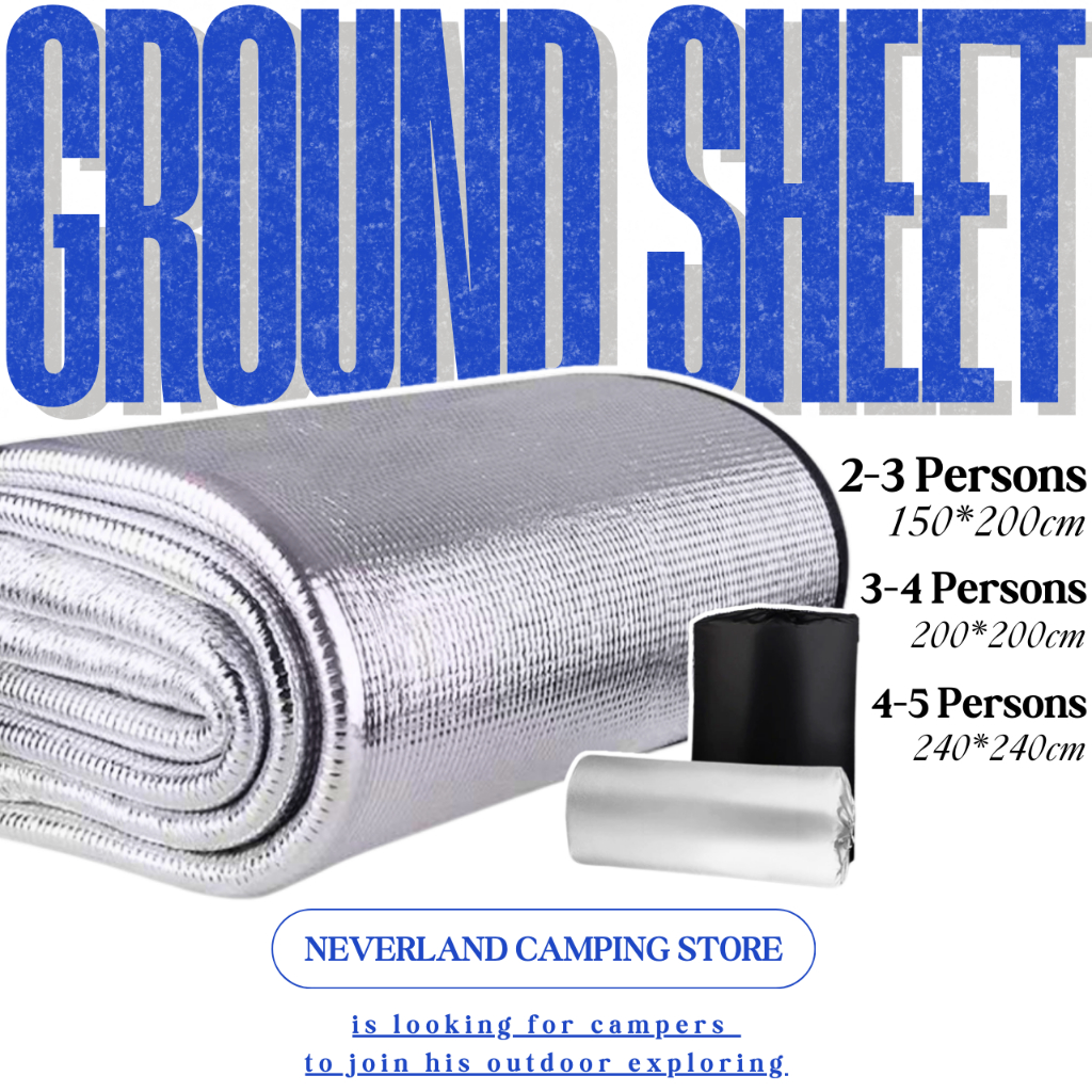 Waterproof Picnic Mat Camping Sleeping Mat Tikar Piknik Khemah Tahan ...