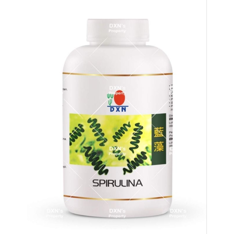 DXN SPIRULINA CAPSULE 360'S BOTTLE | Shopee Malaysia