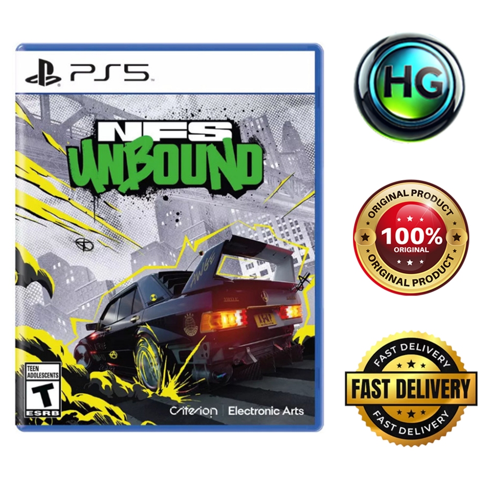 NEED FOR SPEED UNBOUND - PS5 (PLAYSTATION 5 ) - GAME DISC | Shopee Malaysia
