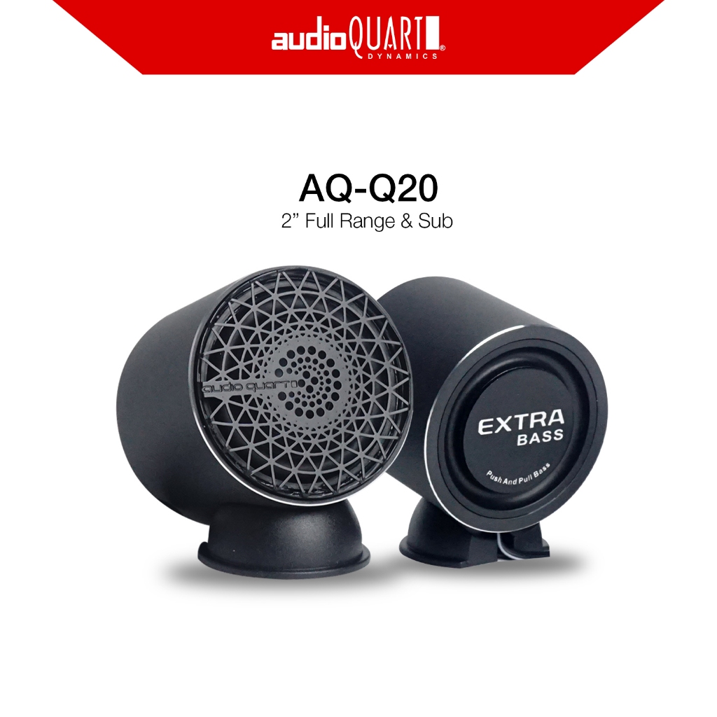 Audio Quart 25th Anniversary Edition AQ-Q20 2" Full Range Car Speaker ...