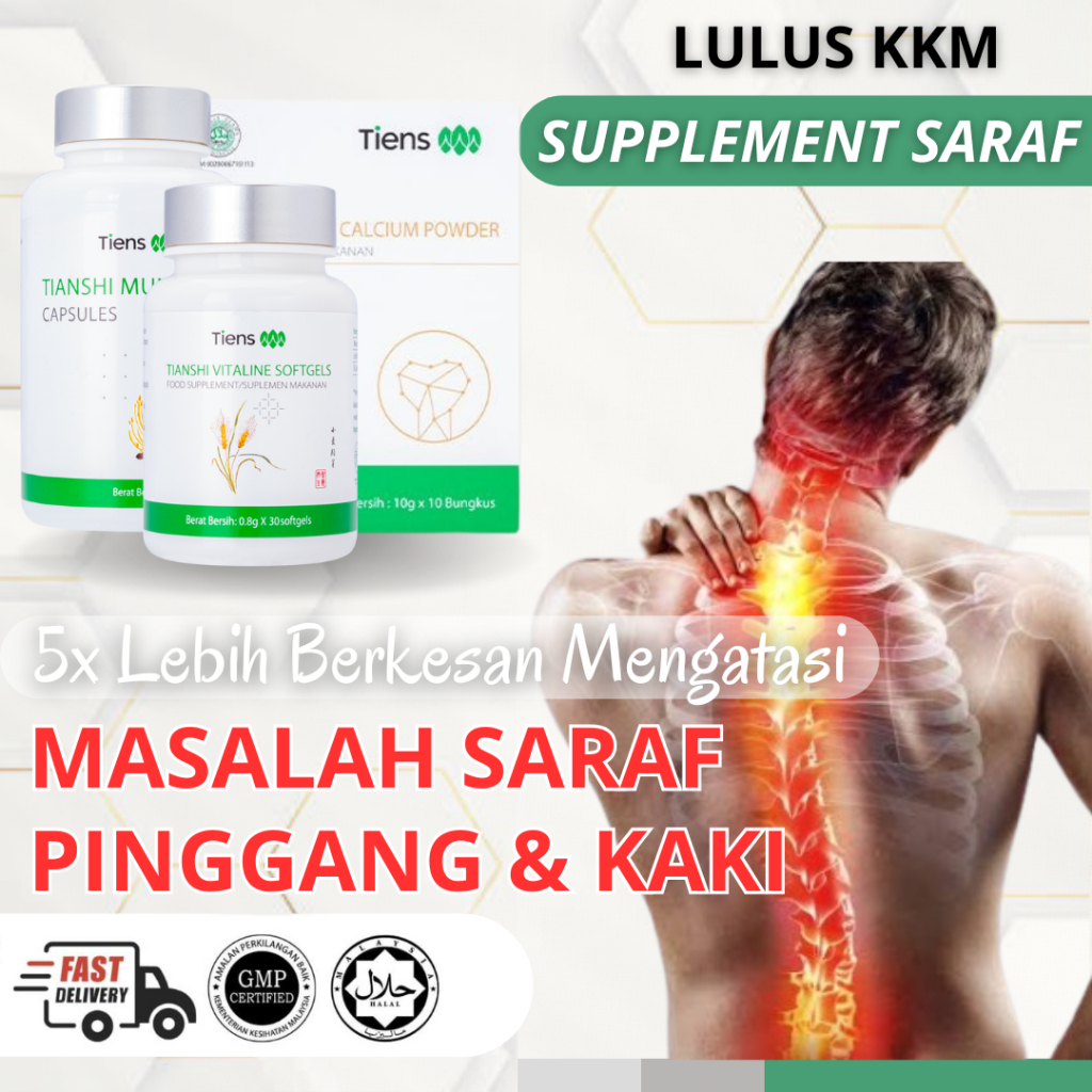 Supplement saraf dan sendi, perawatan persendian,lutut, otot,sakit ...