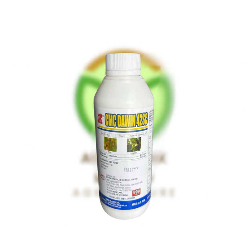 CMC DAWIN 42SC RACUN KULAT 1LITER / FUNGCIDE A.I CARBENDAZIM 42% RACUN ...