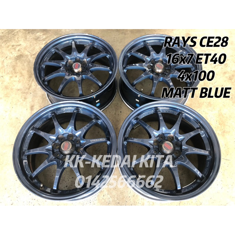 USED RIM RAYS CE28 16 INCHI | Shopee Malaysia