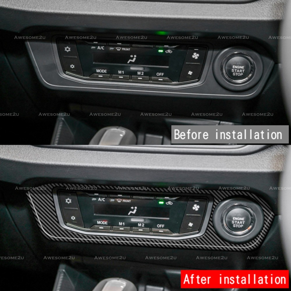 Modish Perodua New Axia 2023-2025 HIGH SPEC AC Switch Panel Frame Cover ...