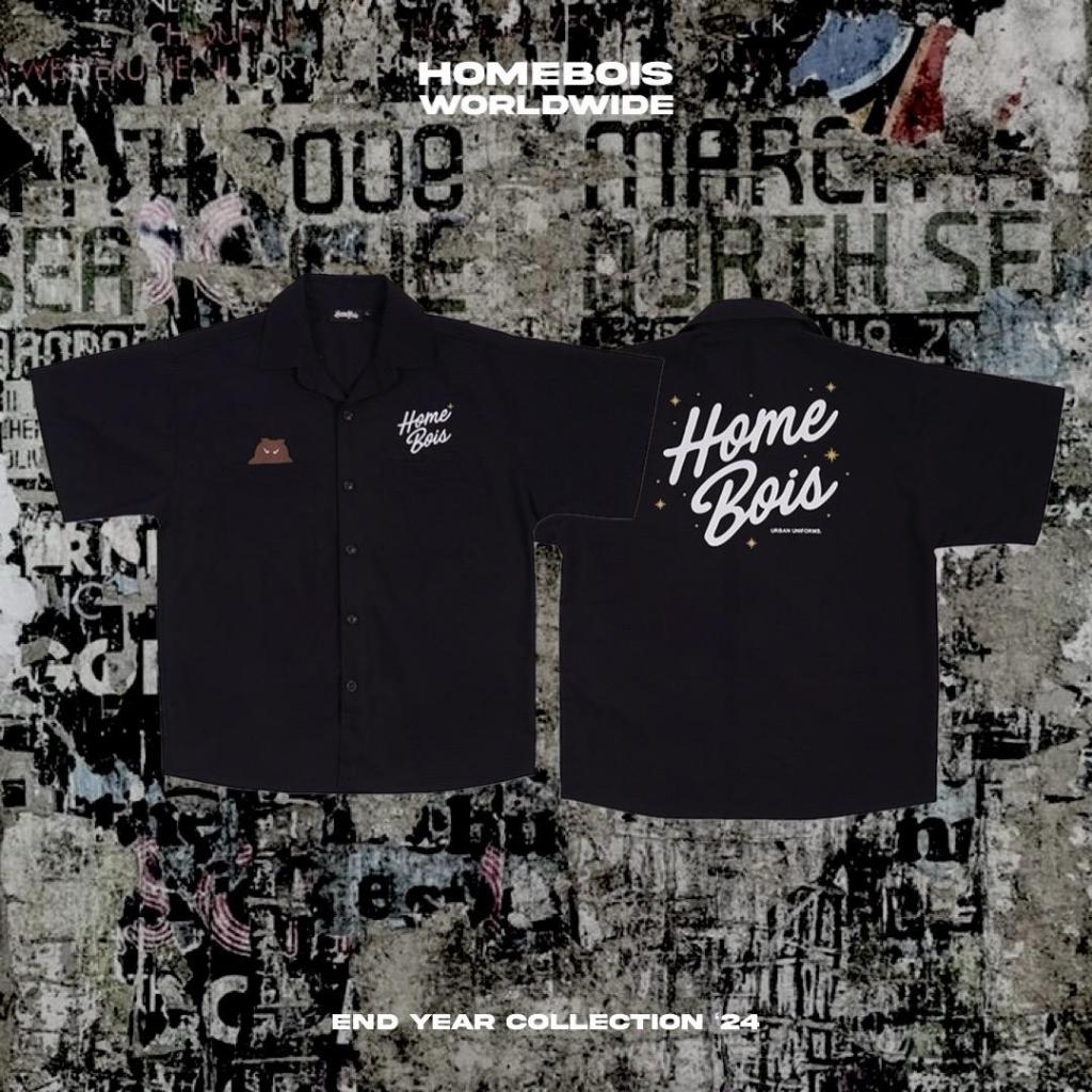 HOMEBOIS OWL URBAN UNIFORM WORKSHIRT | Shopee Malaysia