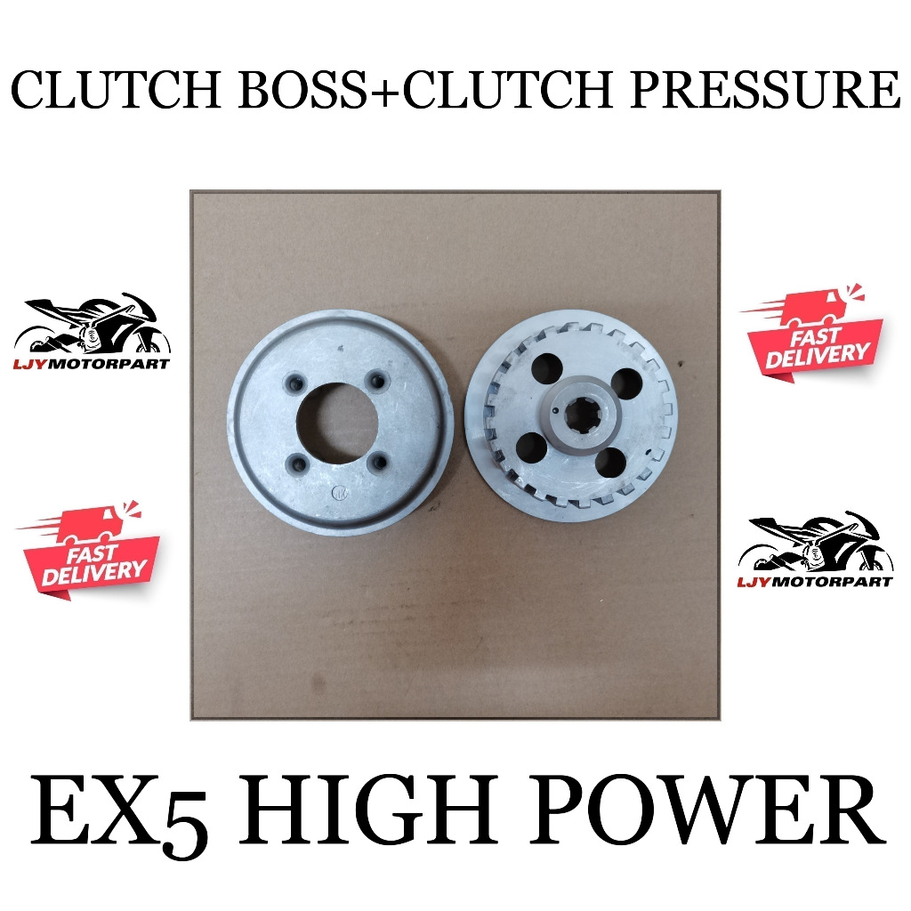 HONDA EX5 HIGH POWER CLUTCH BOSS+CLUTCH PRESSURE PLATE | Shopee Malaysia