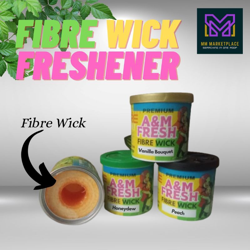 A&M Fresh Fibre Wick Freshener 80g/Car perfume/home fragrance/viral ...
