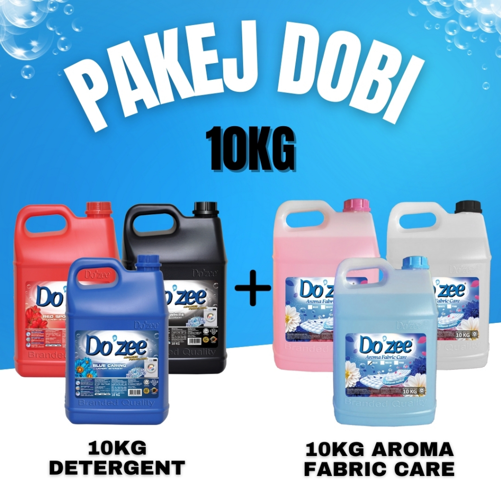 DO'ZEE COMBO 10KG DETERGENT + 10KG AFC (MAX 1 COMBO 1 ORDER) | Shopee ...