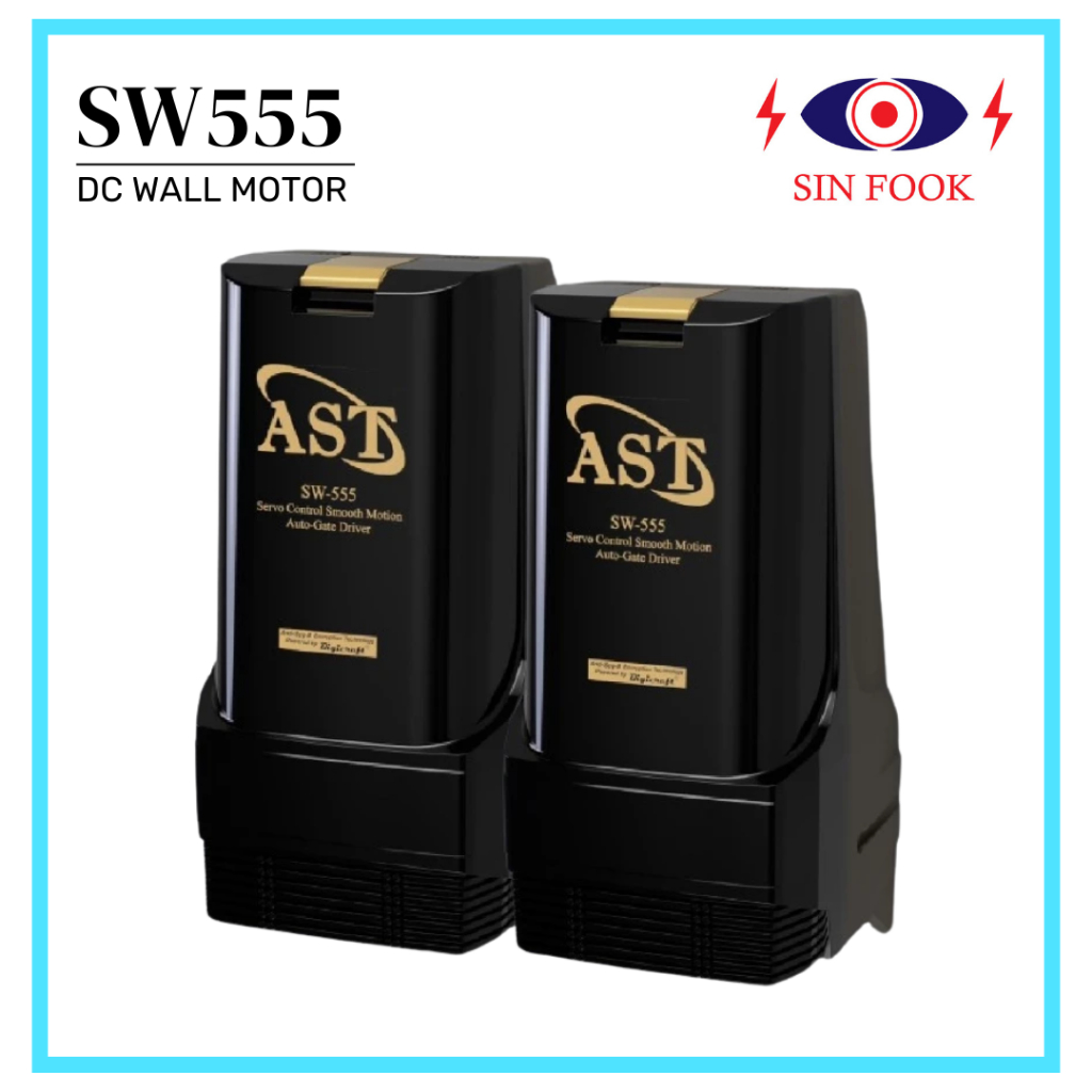 AST SW555 DC MOTOR AUTOGATE SYSTEM ( FOR TRACKLESS FOLDING GATE , SWING ...