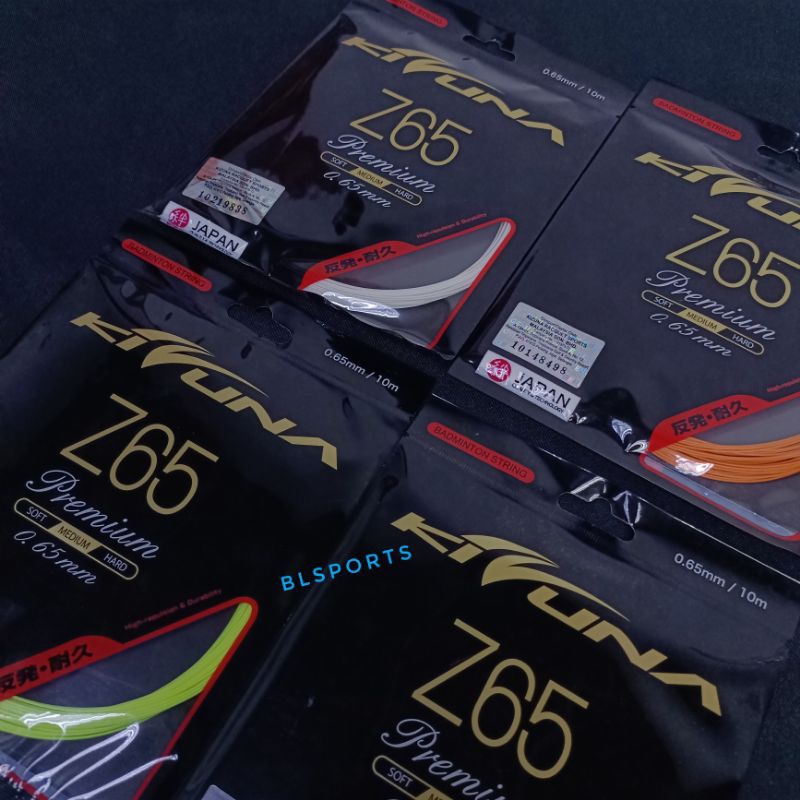 KIZUNA Z65 Premium Badminton String (100% Original Made in Japan ...