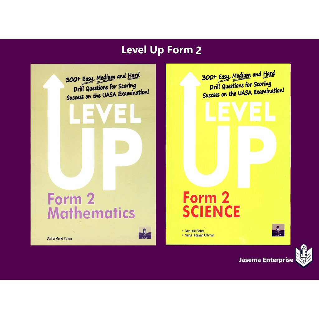 Level Up Form 2 Mathematics | Science | Shopee Malaysia