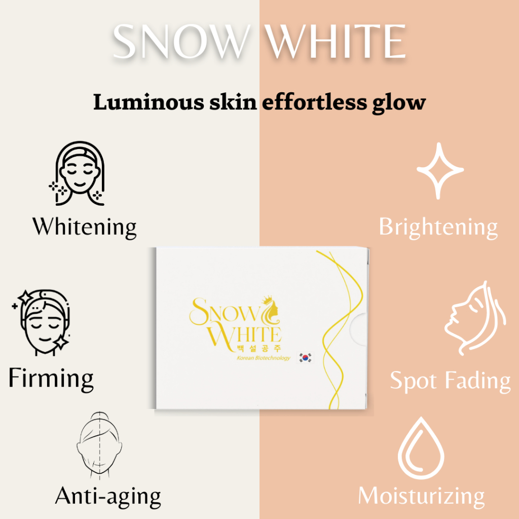 SNOW WHITE Whiteing Skin Whitening Supplement | Brightening | Vitamin C ...