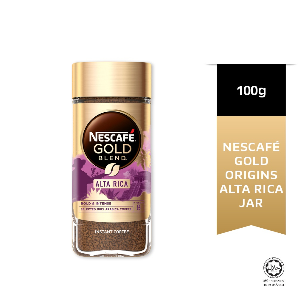 NESCAFE Gold Original Alta Rica Signature Coffee (100g) - Made with ...