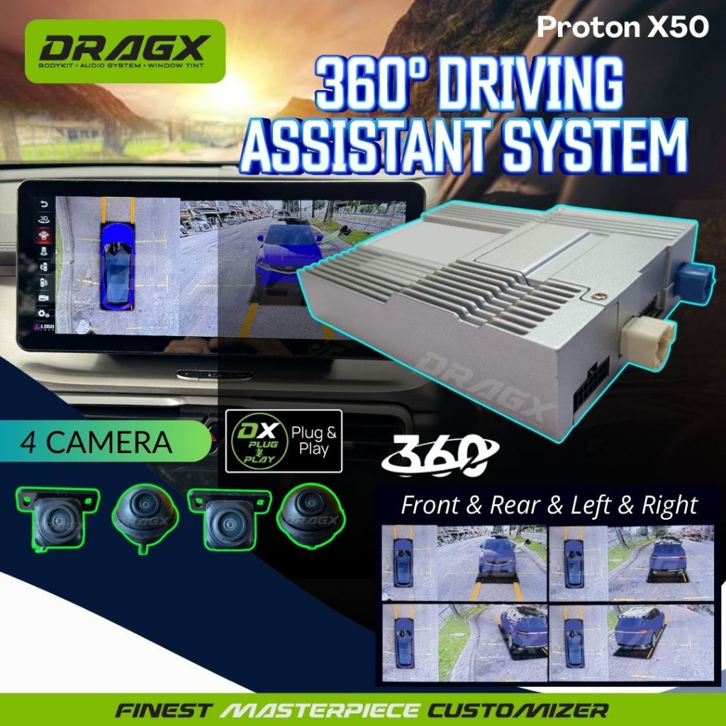 🔥READY STOCK🔥360 CAMERA INTERFACE PROTON X50 | Shopee Malaysia
