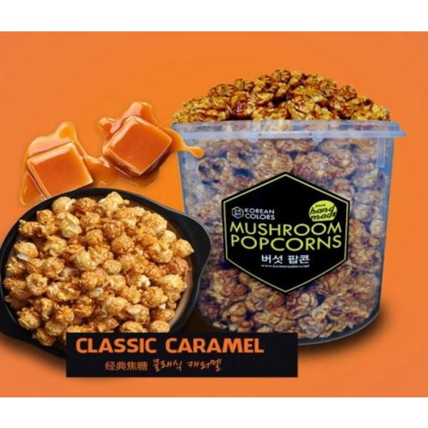 KOREAN COLORS Classic Caramel Popcorn-Handmade Quality [Halal] 280g ...