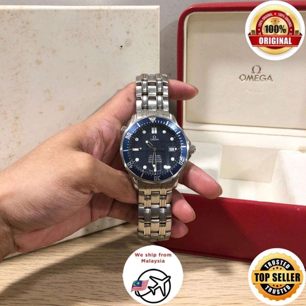 Omega Seamaster Professional SMP 300 Watch 100% Original Use | Shopee ...