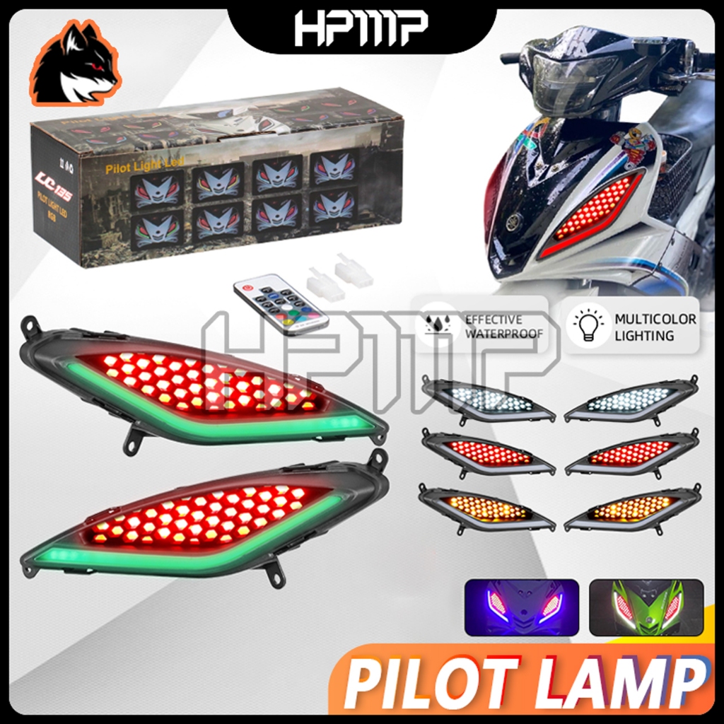 LC135 V1 Mata Gaban Lampu Dada LC V1 Signal Light Pilot Lamp With ...