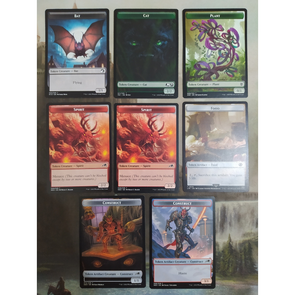 MTG Magic The Gathering TCG - Tokens (17 pieces) | Shopee Malaysia