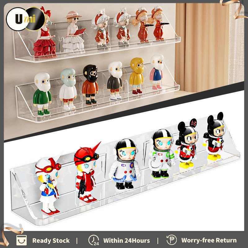 2PCS Wall Mounted Display Stand Wall Mounted Blind Box Display Stand No ...