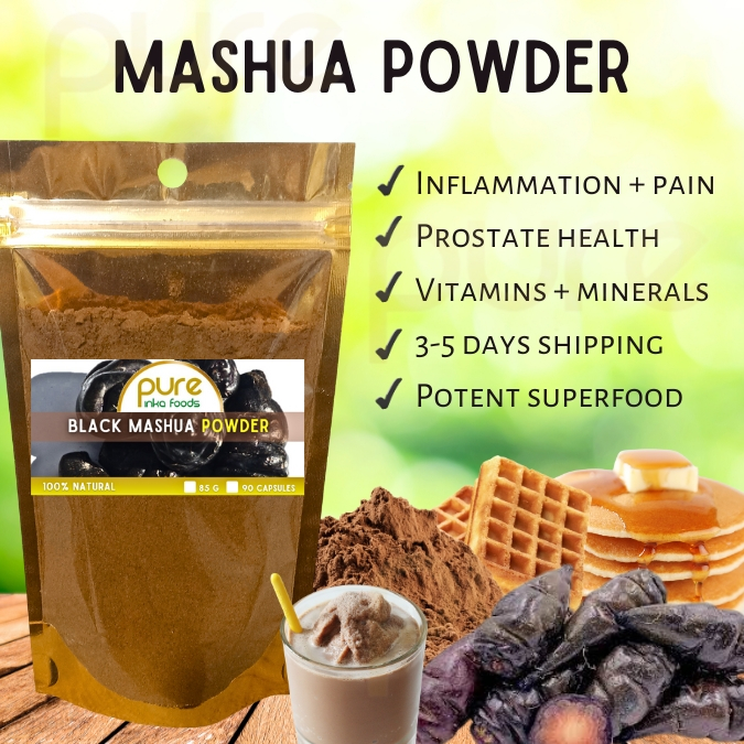 Prostate Inflam Support 前列腺 - Black Mashua Powder - 100% Natural ...