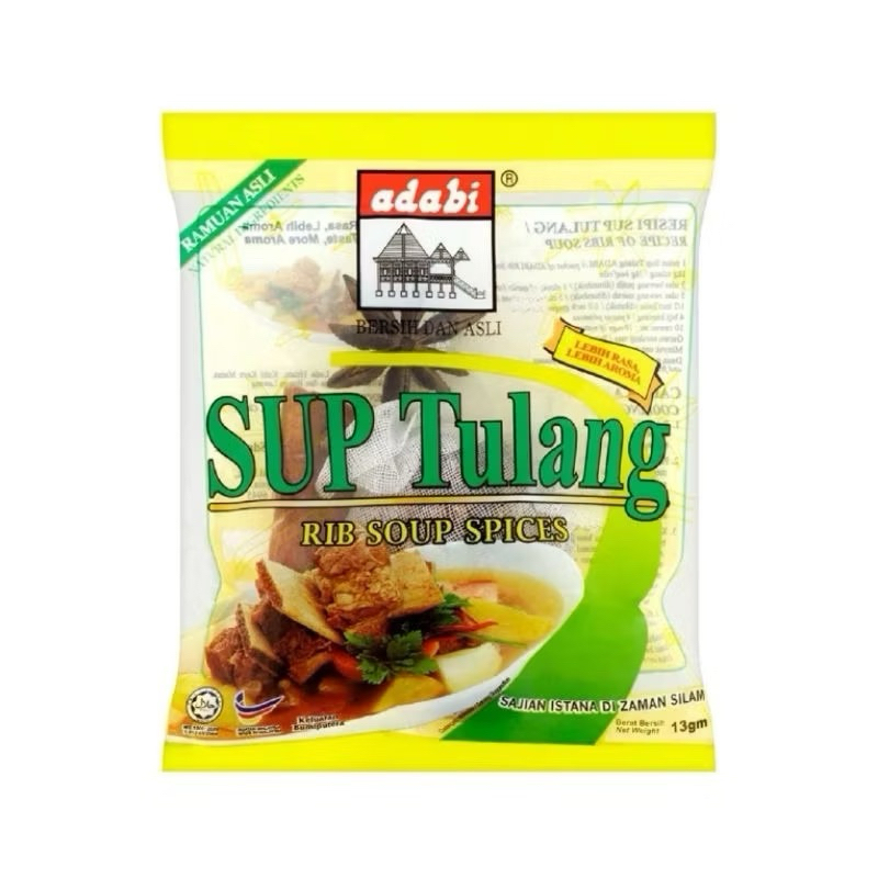 Adabi Rempah Bunjut Sup Tulang 13gm | Shopee Malaysia