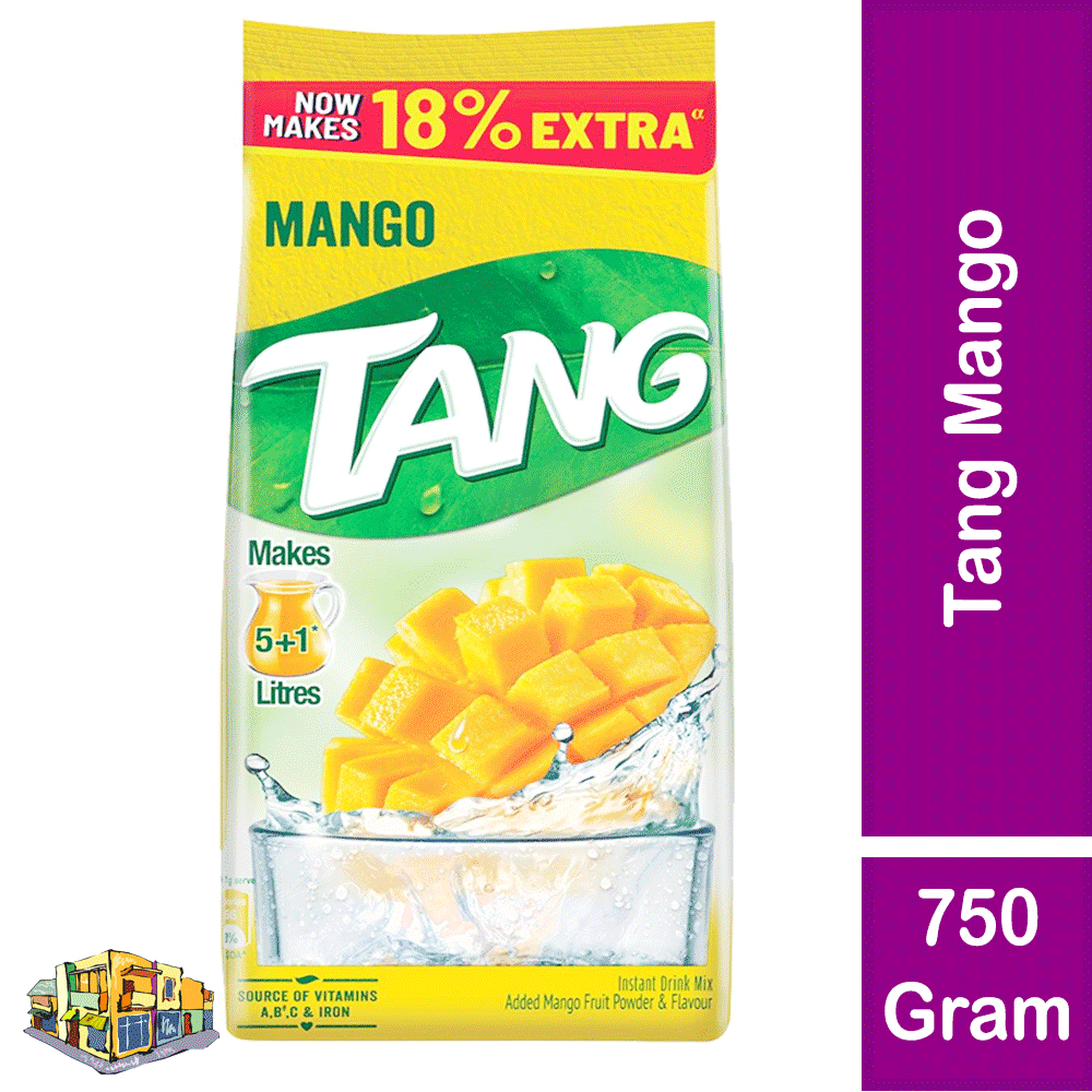 Tang Mango 750 Gram Pack – Delicious Vitamin C-Rich Instant Mango Drink ...