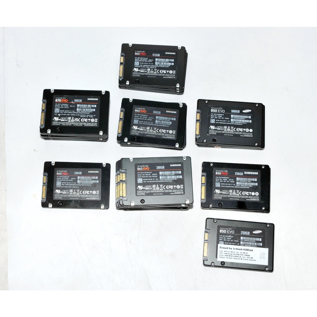Ori Samsung 870 860 850 EVO PRO 512GB, 500GB, 256GB, 250GB SATA 2.5 SSD ...