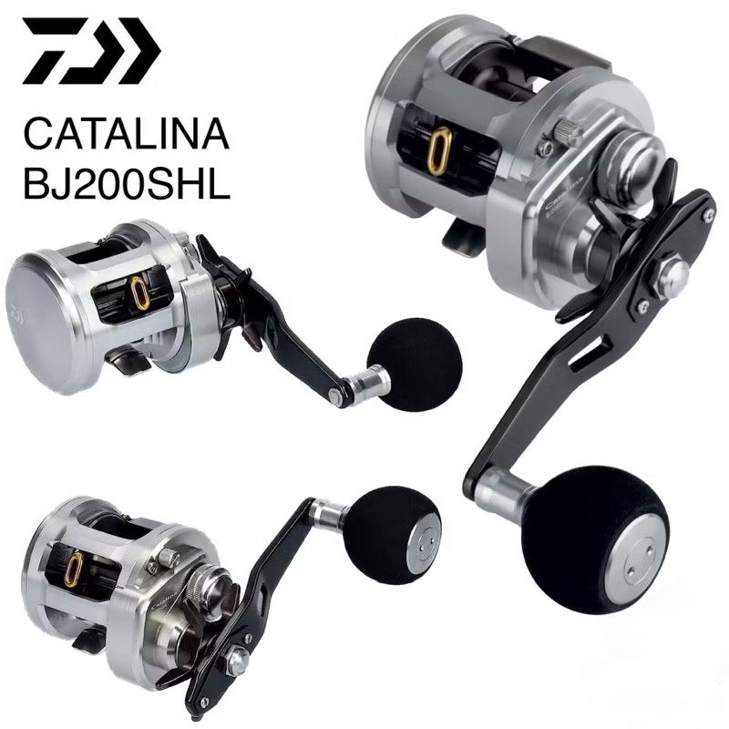 15"Daiwa Catalina BJ 200SHL (Kiri) Jigging Reel (free gift 🎁 Jig 2pcs ...