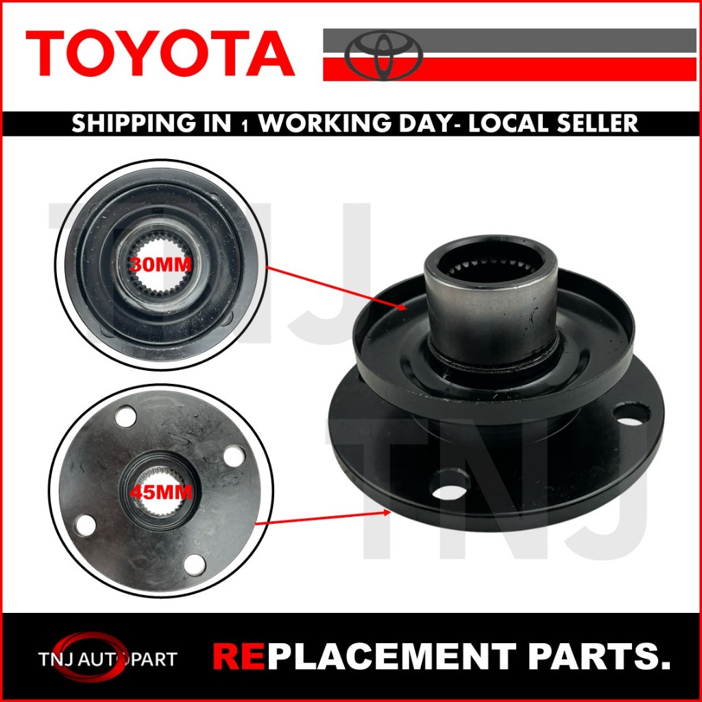 REAR FLANGE SUB ASSY DRIVE PINION (29T) TOYOTA HILUX VIGO KUN25 ( 41204 ...