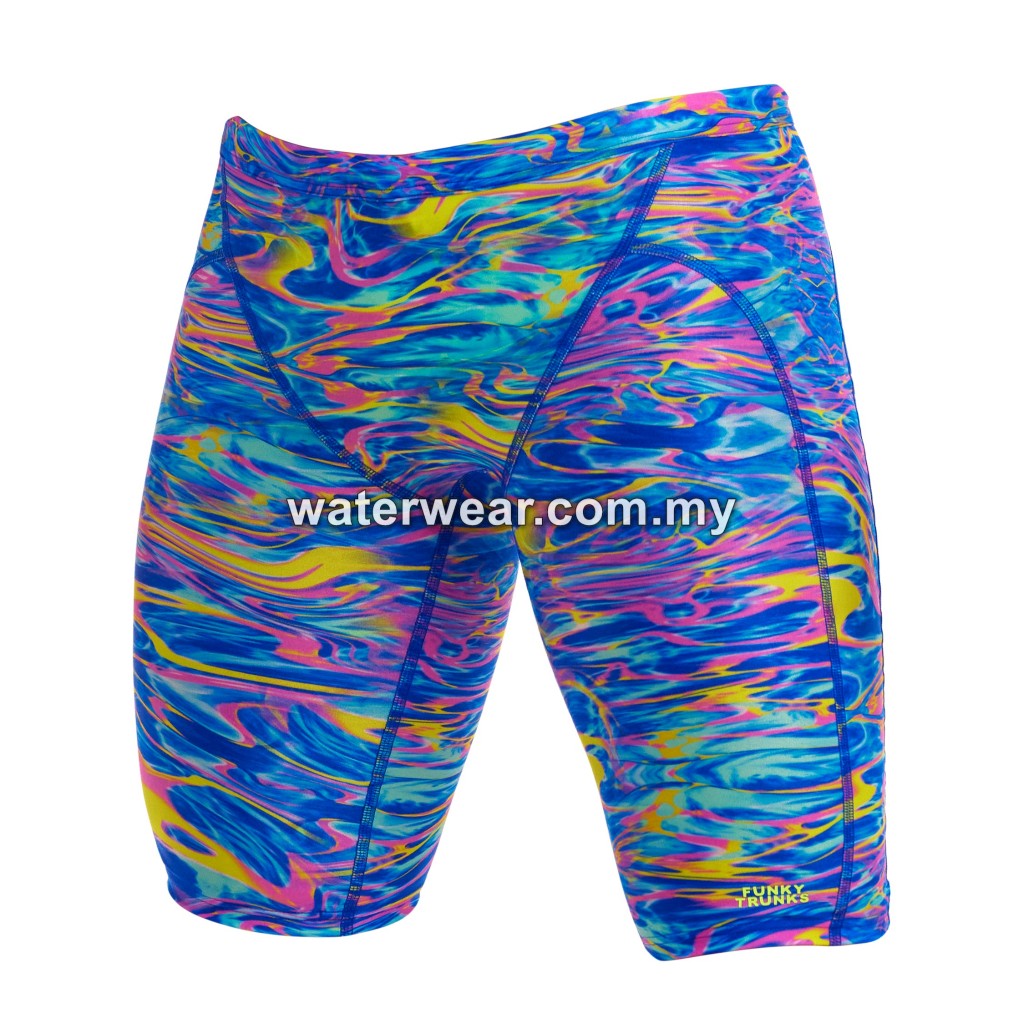 FUNKY TRUNKS Boys Swim Training Jammers - Stir Crazy | Shopee Malaysia