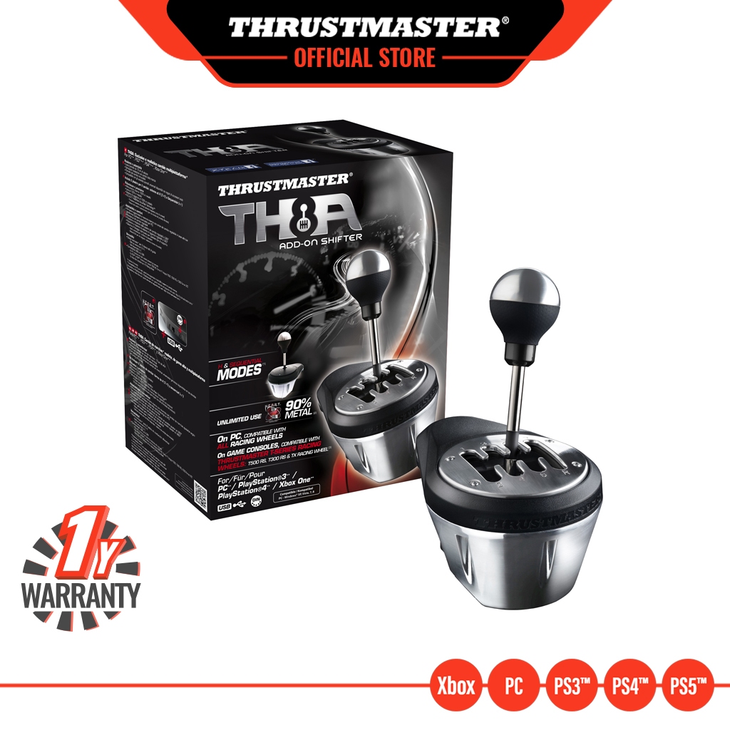 Thrustmaster TH8A Add-On Shifter - Compatible with PC / PS3 / PS4 / PS5 ...