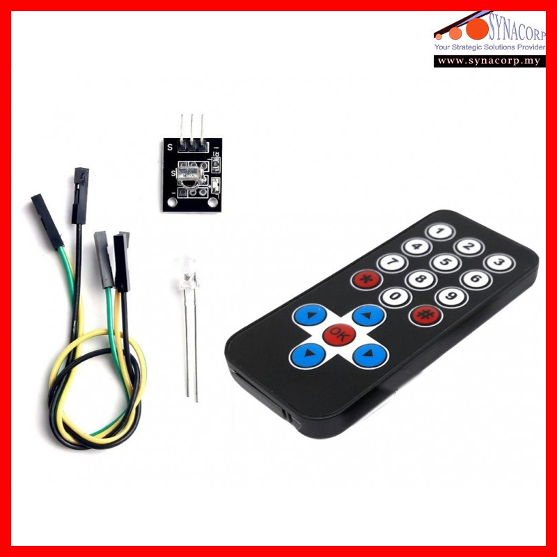 Infrared IR Wireless Remote Control Module Kit for Arduino & Raspberry ...