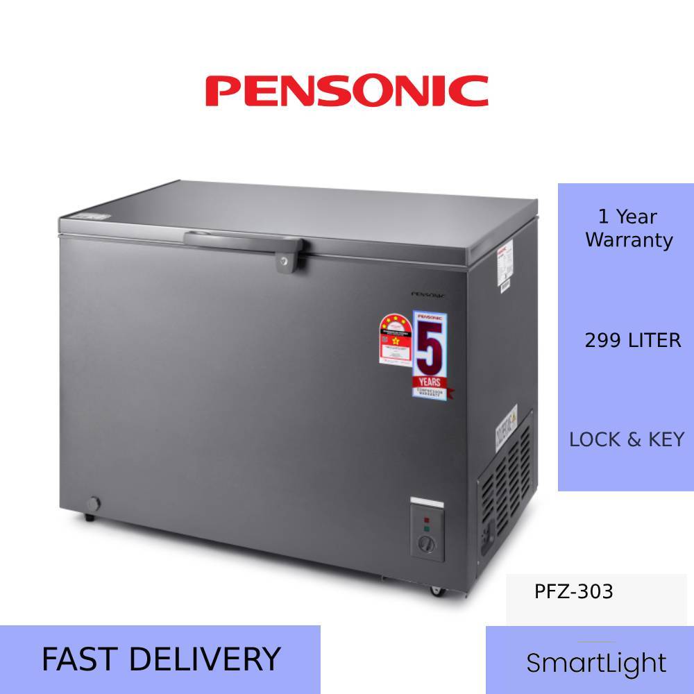 Pensonic Chest Freezer 300L PFZ-303 PFZ303 | Shopee Malaysia