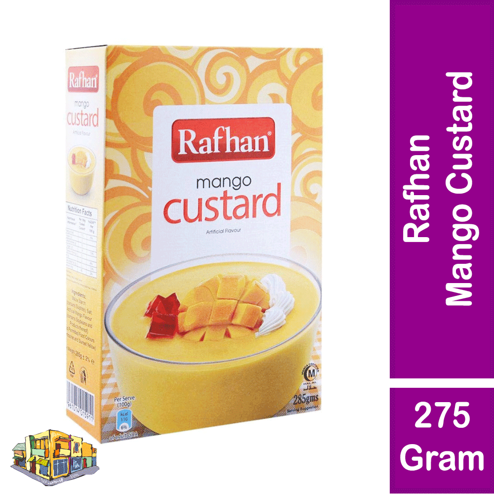 Rafhan Mango Custard 275g Pack | Shopee Malaysia