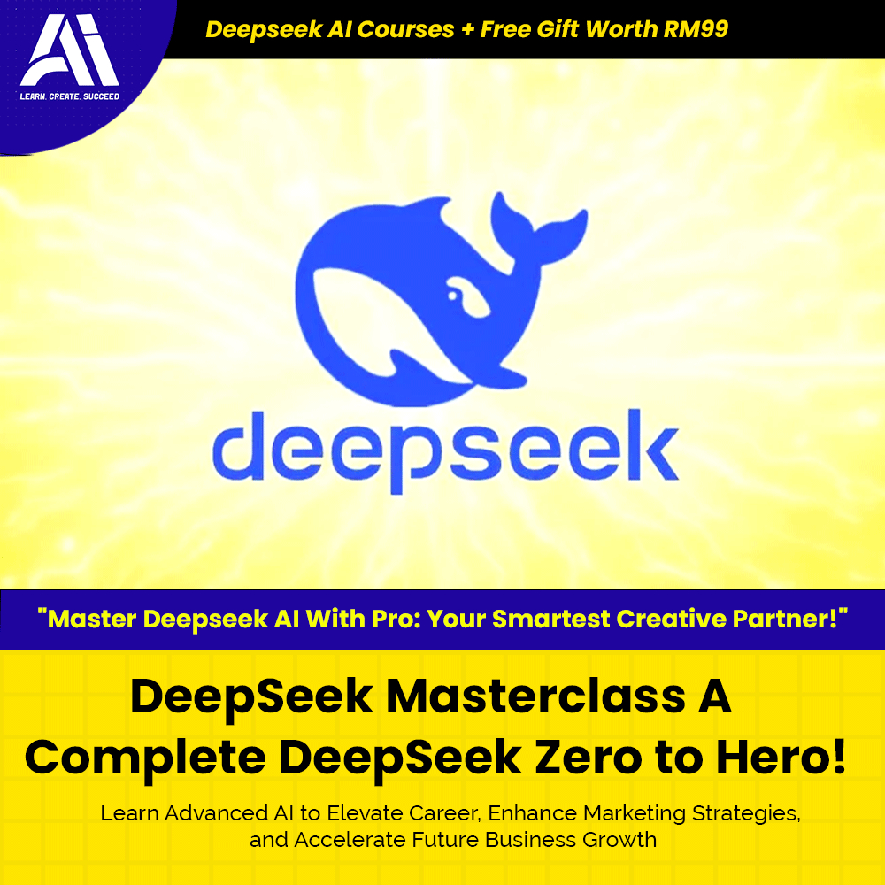 Deepseek Course - DeepSeek Masterclass A Complete DeepSeek Zero to Hero! | Learn Deepseek Video ...
