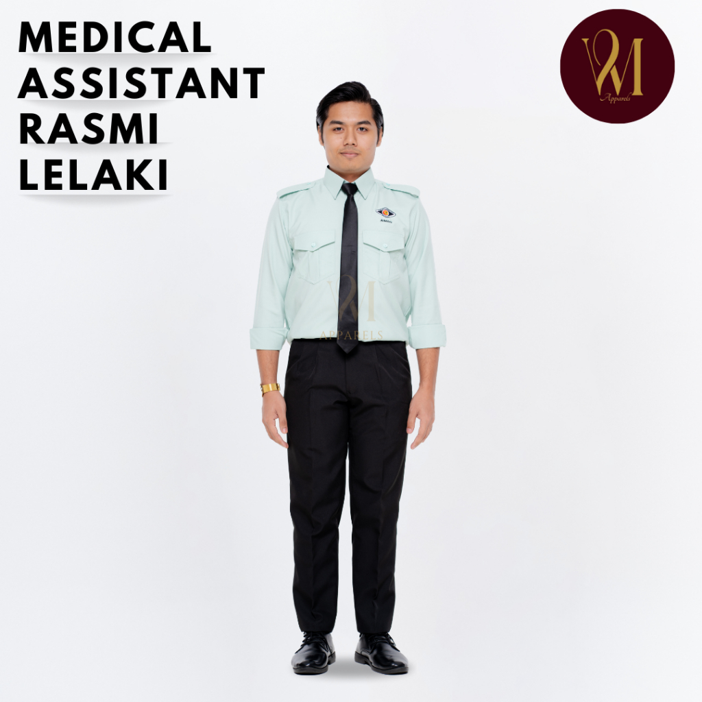UNIFORM MEDICAL ASSISTAN LELAKI RASMI | Shopee Malaysia