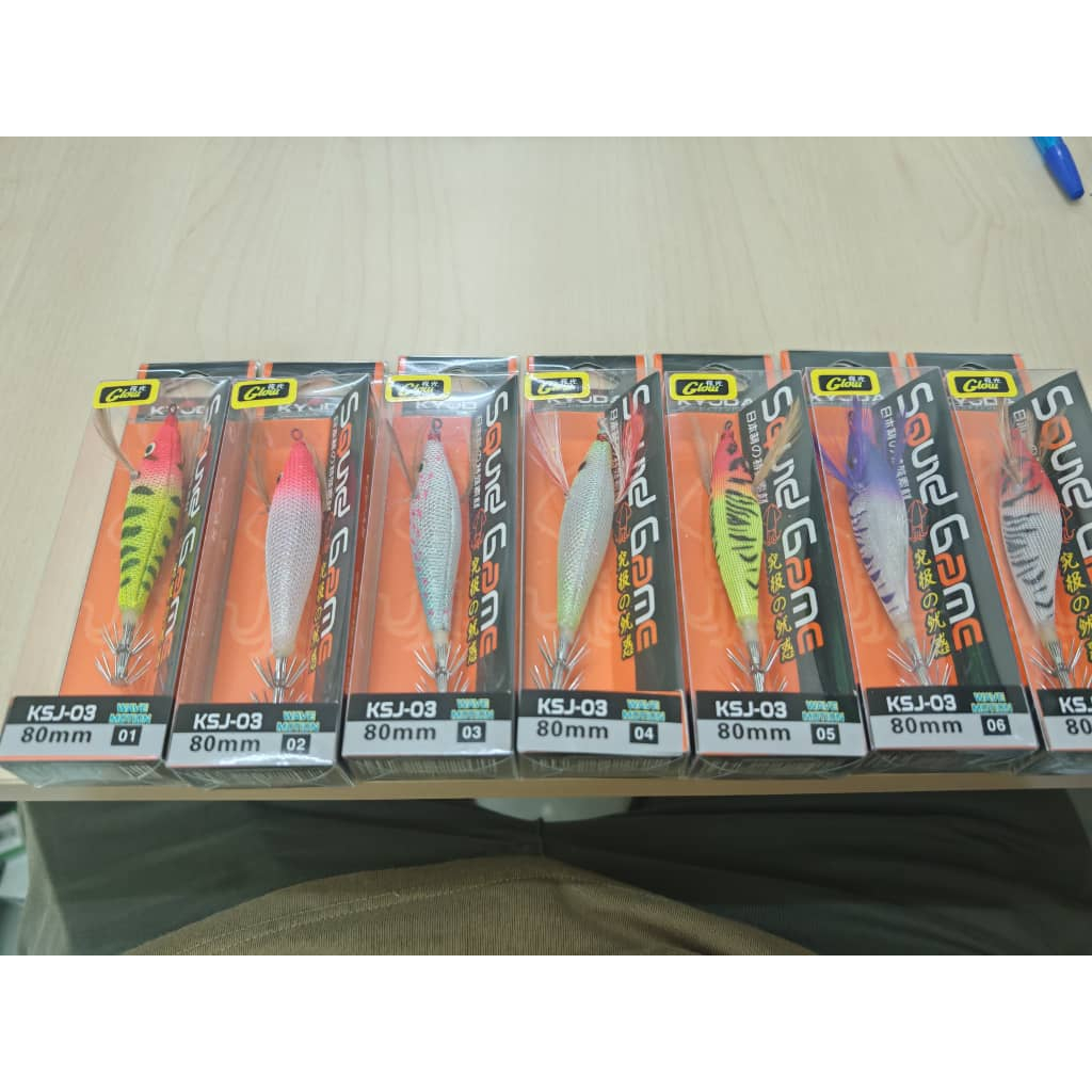 KYODA SQUID GAME HASAMU CANDAT SOTONG GLOW #KSJ-03 (80MM) | Shopee Malaysia