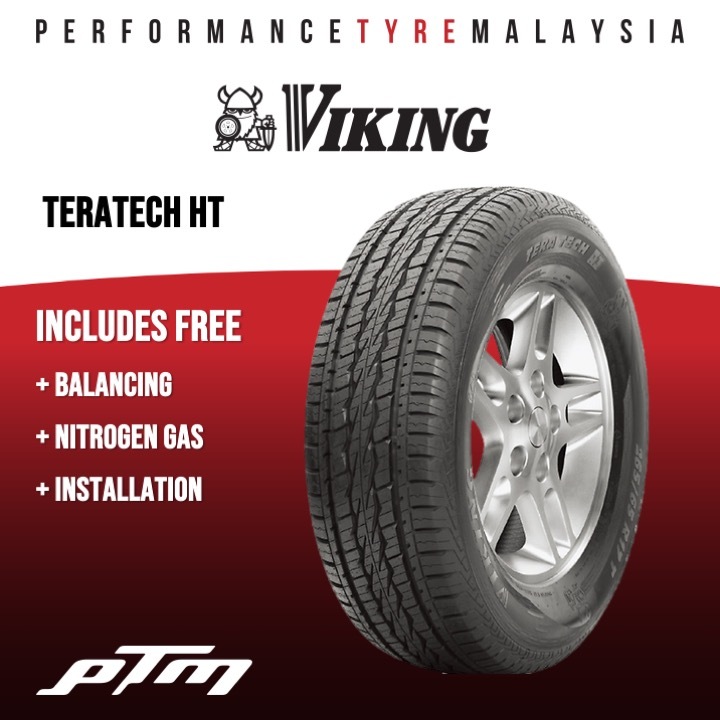 16 17 18 20 inch Viking TeraTech (HT) Highway Terrain Tyre (FREE INSTALLATION/DELIVERY) | Shopee ...