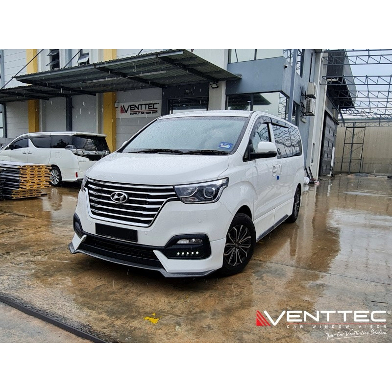 Hyundai Starex / Imax / H1 / H300 / Iload 2008-Above Venttec Door Visor ...