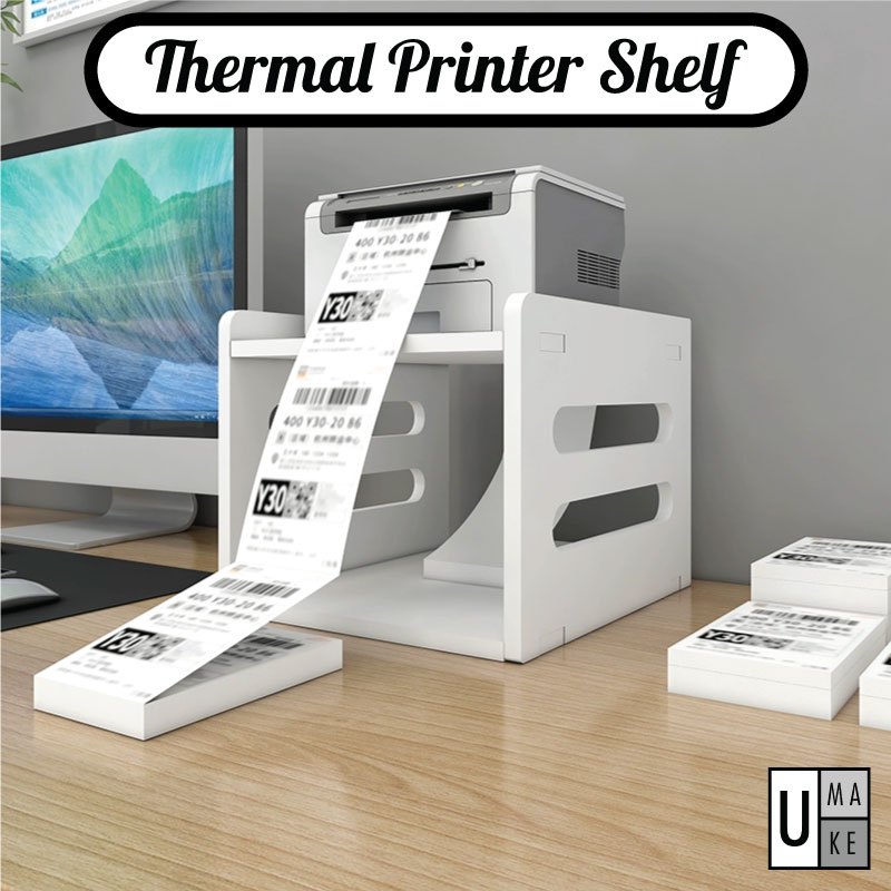 UMAKE Thermal Printer Rack A6 Label Printer Rak Pencetak Terma Rak ...