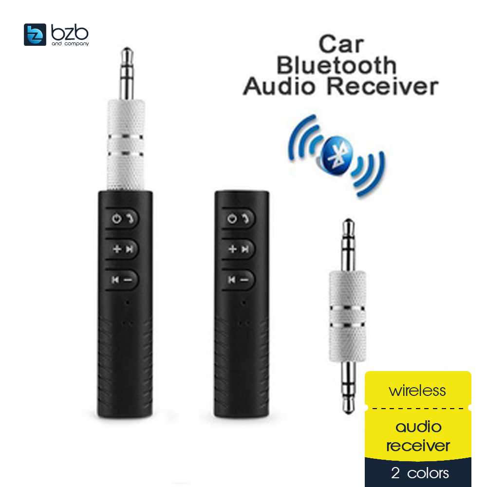 Wireless AUX 3.5mm Jack Bluetooth Clip On Hands Free Car Aux Jack ...