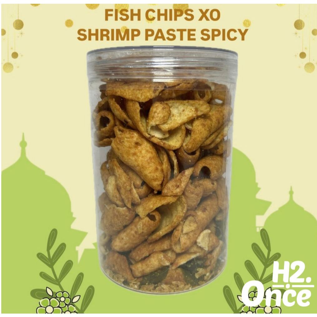 XO SHRIMP PASTE SPICY FISH CHIPS(180G) | Shopee Malaysia