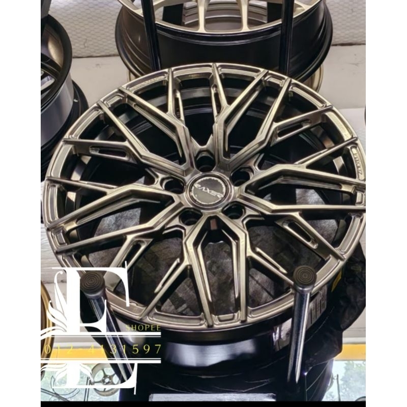 新 NEW SPORT RIM 18 INCH RAXER VOX107 RM3480 4PC X50 VELLFIRE ALPHARD ...
