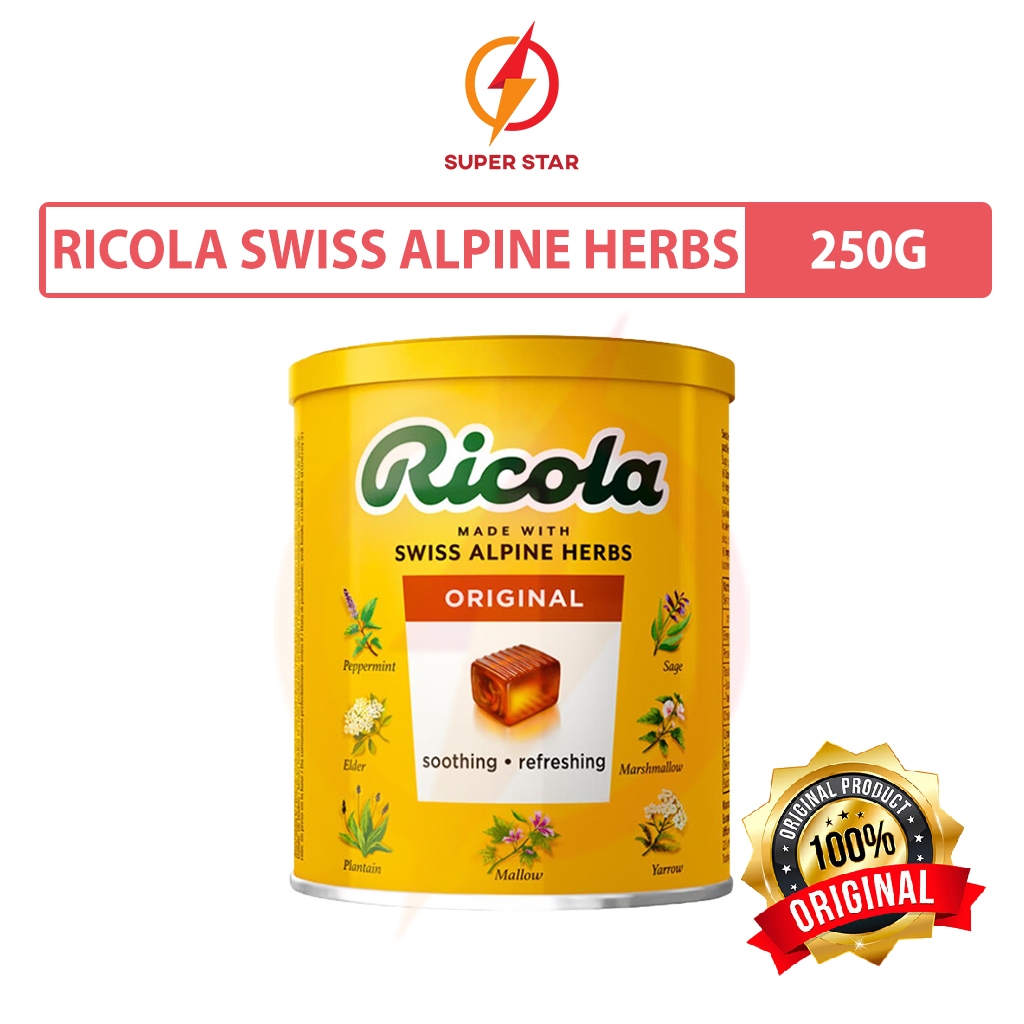 Ricola Swiss Alpine Herbs Original 250g | Shopee Malaysia