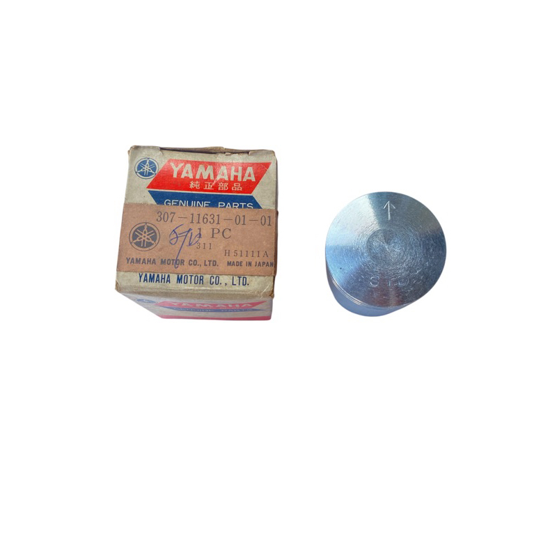 Yamaha AS3 RD125 Piston STD Japan Original Yamaha Item NOS 307-111631 ...