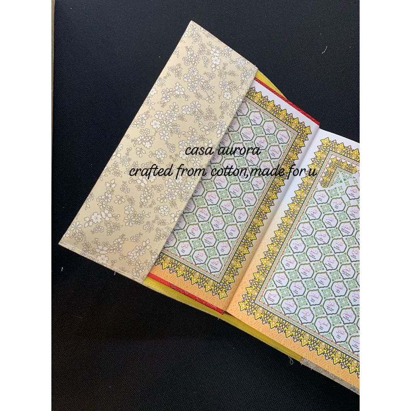 Cover Al Quran Size A4 material cotton. | Shopee Malaysia