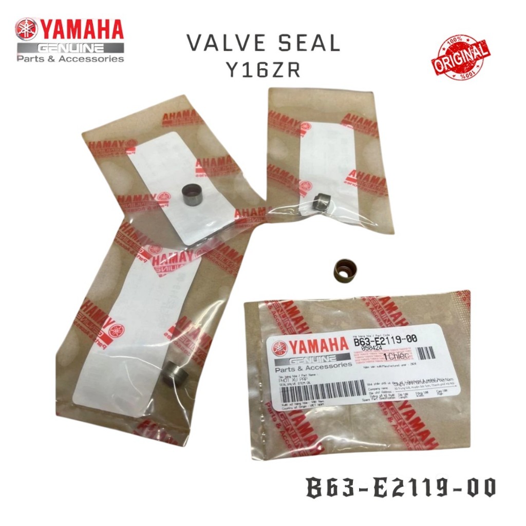 YAMAHA Y16ZR VALVE SEAL B63-E2119-00 Y16 100% ORIGINAL | Shopee Malaysia