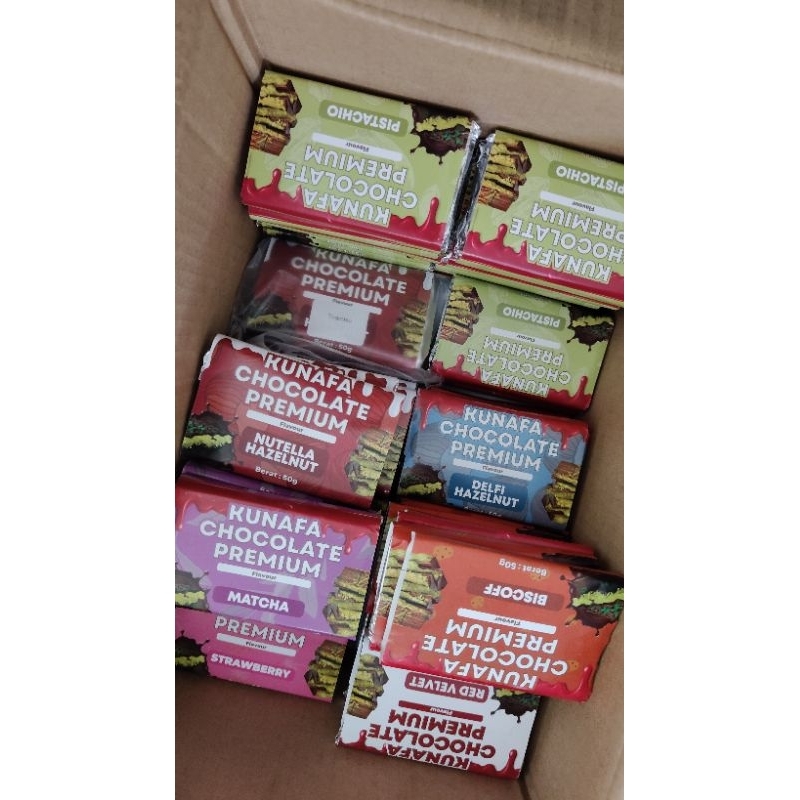 Borong 20pcs Chocolate kunafa premium 🔥🔥🍫🍫 | Shopee Malaysia