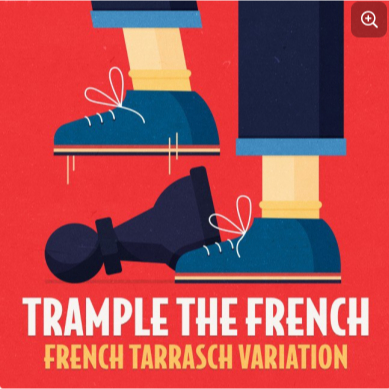 PREMIUM !! CHESS VIDEO | Trample the French French Tarrasch Variation ...